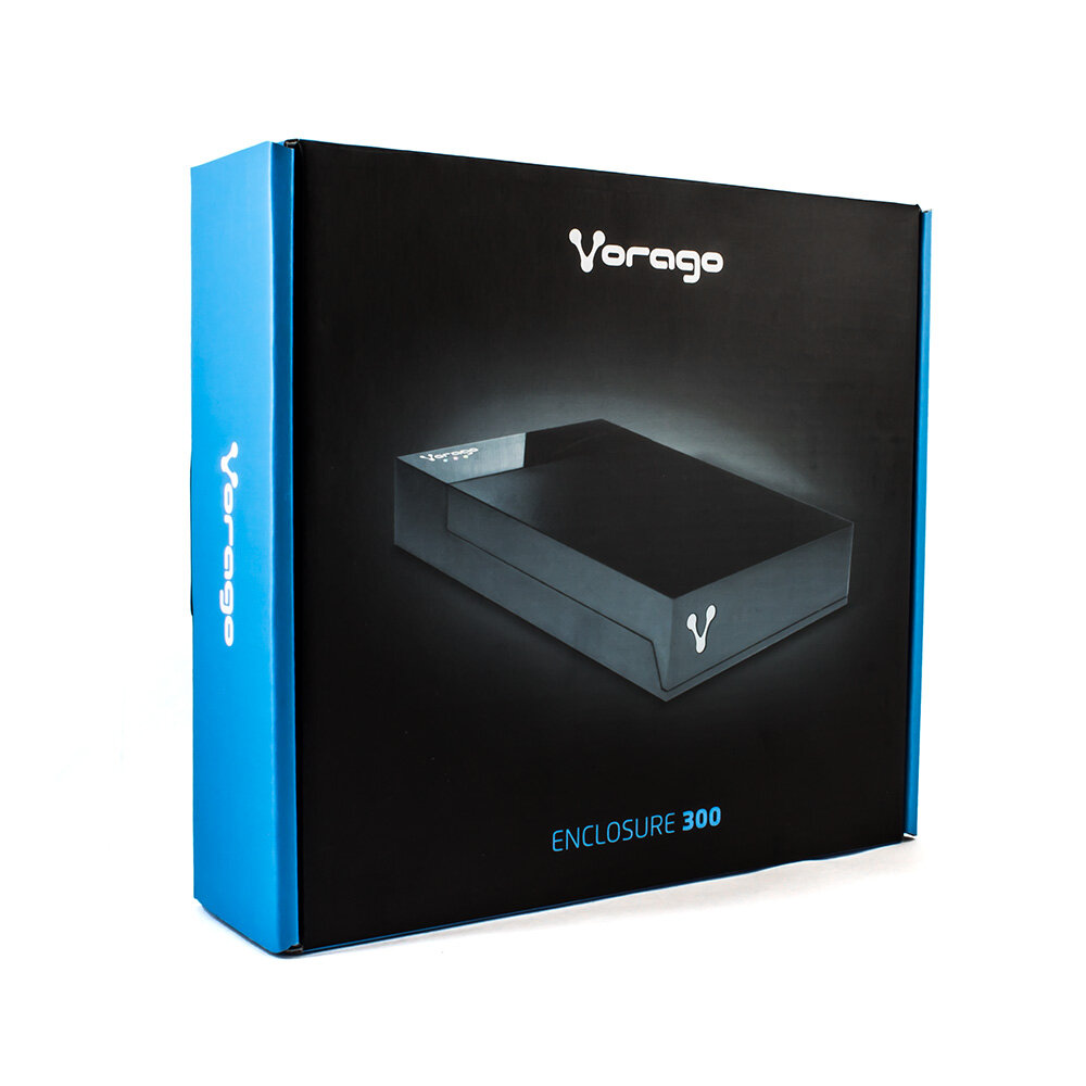 Enclosure Vorago Hdd-300 Negro Dd 2.5 3.5 Usb 2.0 Sata