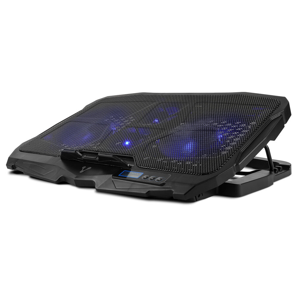 Base Enfriadora Vorago Cp-301 Hasta 17 Ajustable Led 4 Ventiladores